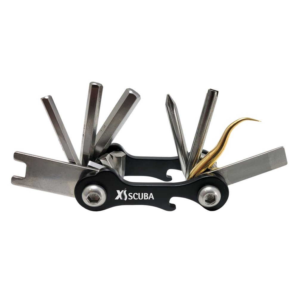Compact SCUBA Multi Tool, Includes everything you need. – US Water Rescue